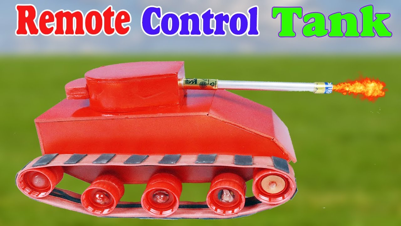Build an Amazing Powerful Tank Using Cans & Cardboard @MiniLifehacker ...