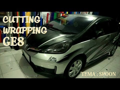 GOKIL..!! WRAPPING CUTTING STICKER GE8 RACING | #cuttingsticker # ...