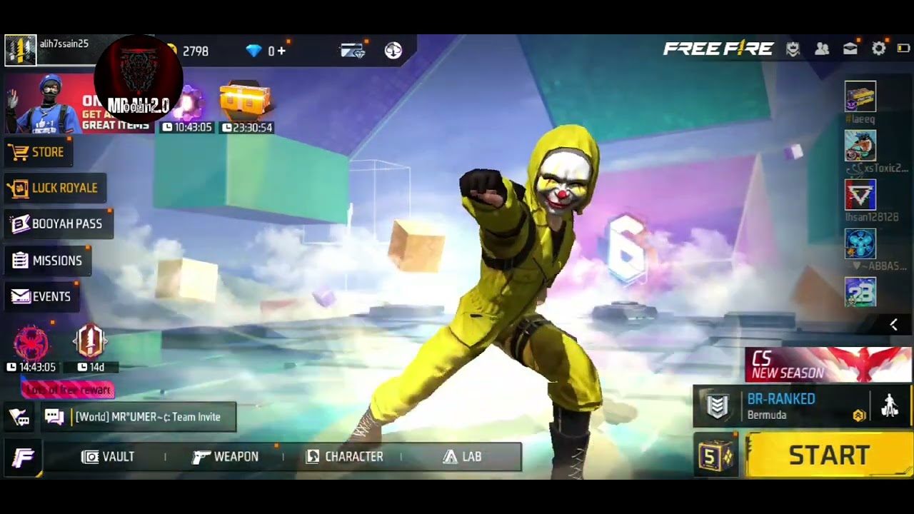 yellow criminal.FREE FIRE - YouTube