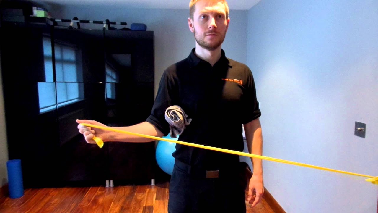 Shoulder, concentric external rotation - YouTube