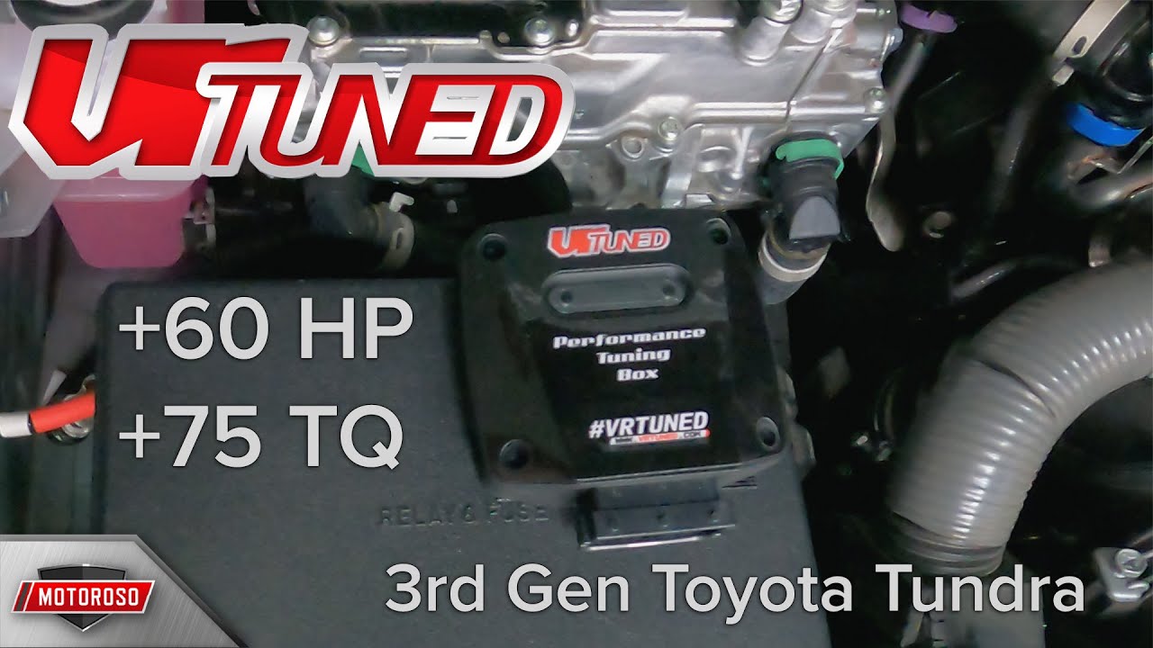 3rd Gen Tundra Piggyback Tuner from VR Tuned adds +60HP and 75TQ! - YouTube