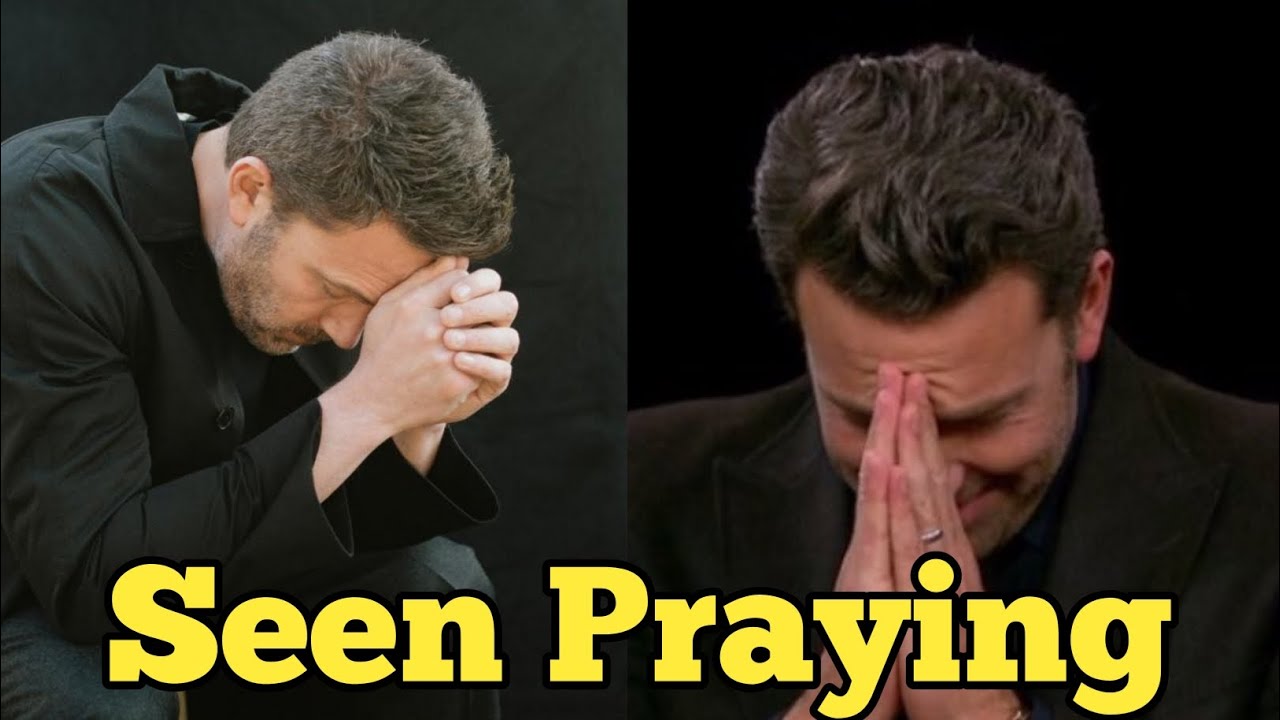 Ben Affleck Seen Praying in Church for his Fail Relationships - YouTube