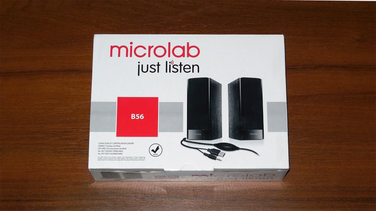 Распаковка Microlab B-56 из Rozetka.com.ua - YouTube