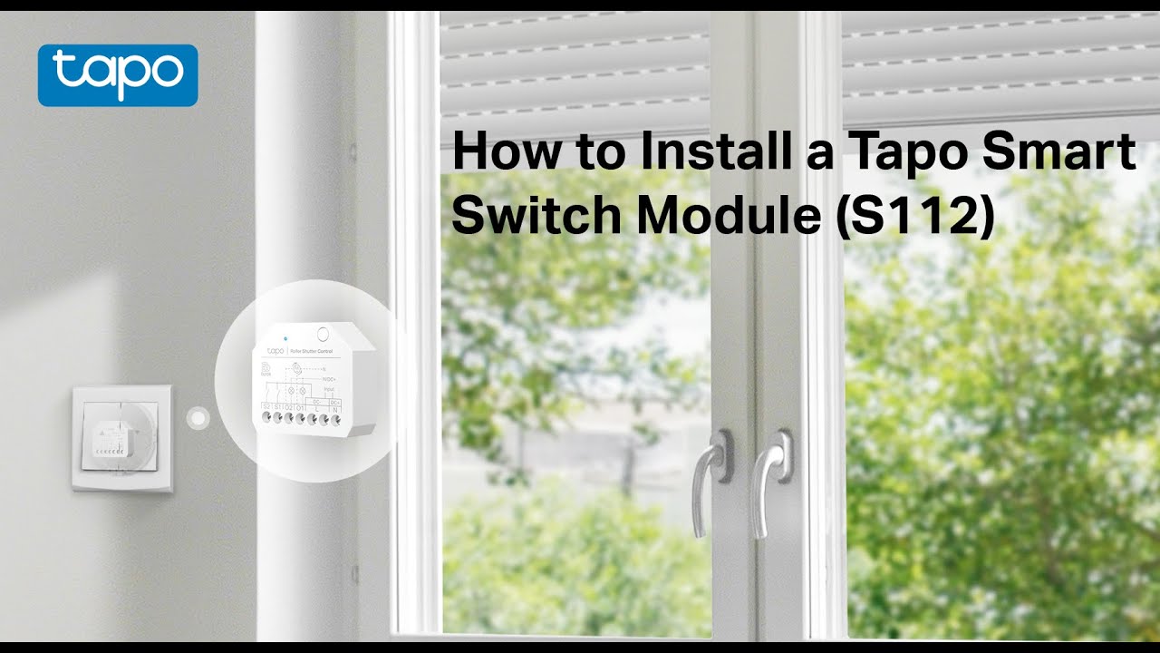 How to Install a Tapo Smart Switch Module | Tapo S112 - YouTube