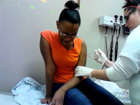Getting A Shot At The Doctors Crying ! ? - YouTube