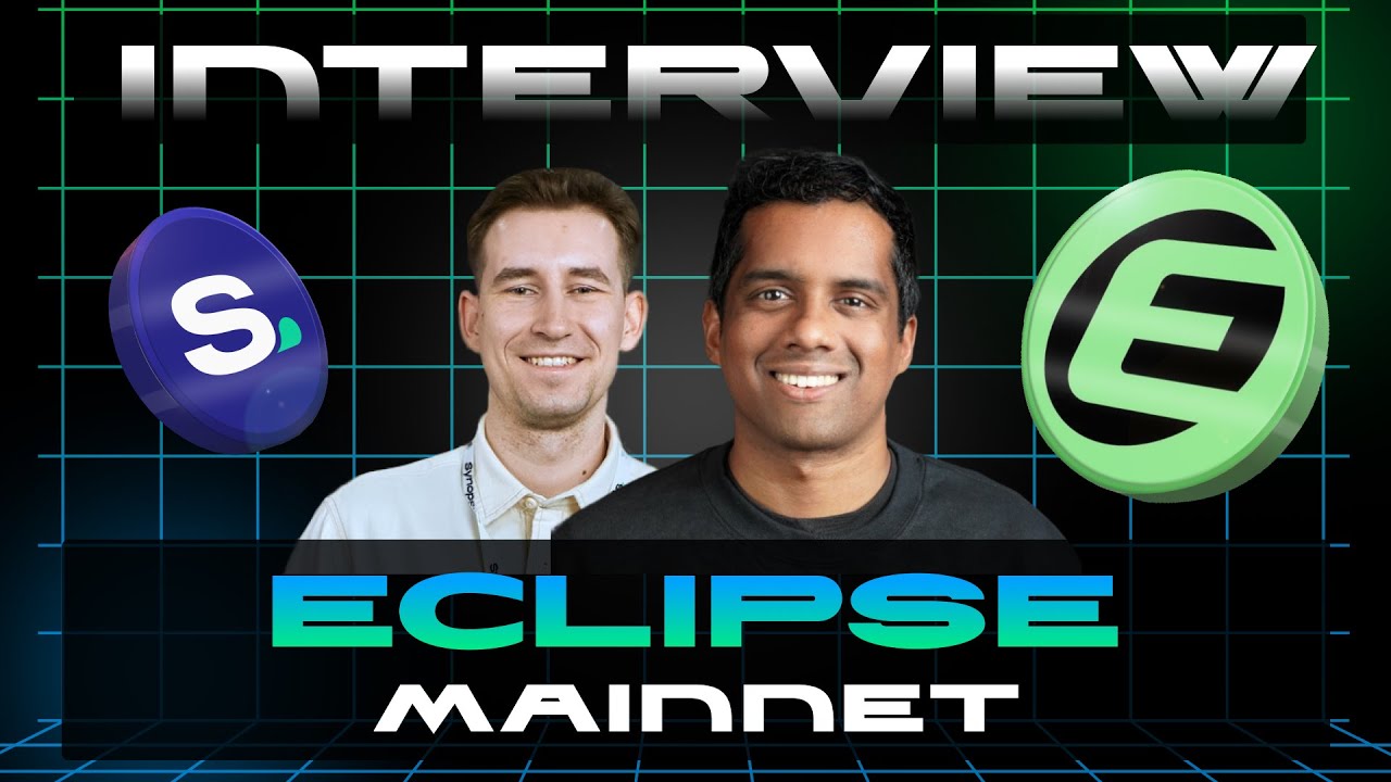 Interview with Eclipse (Vijay Chetty) | Blockchain Innovation with Synopsis - YouTube