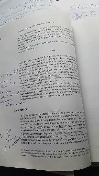 tensors part 1 - YouTube