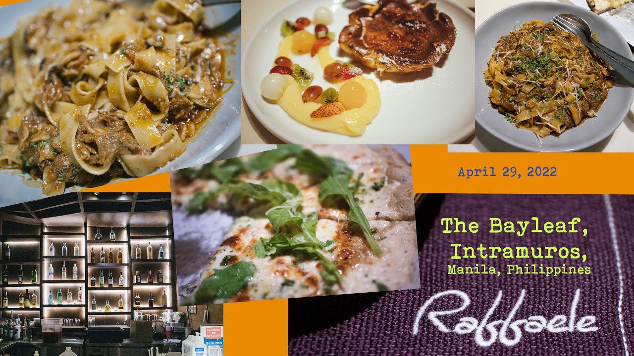 Dinner at Raffaele, The Bayleaf, Intramuros, Manila, Philippines 04/29 ...