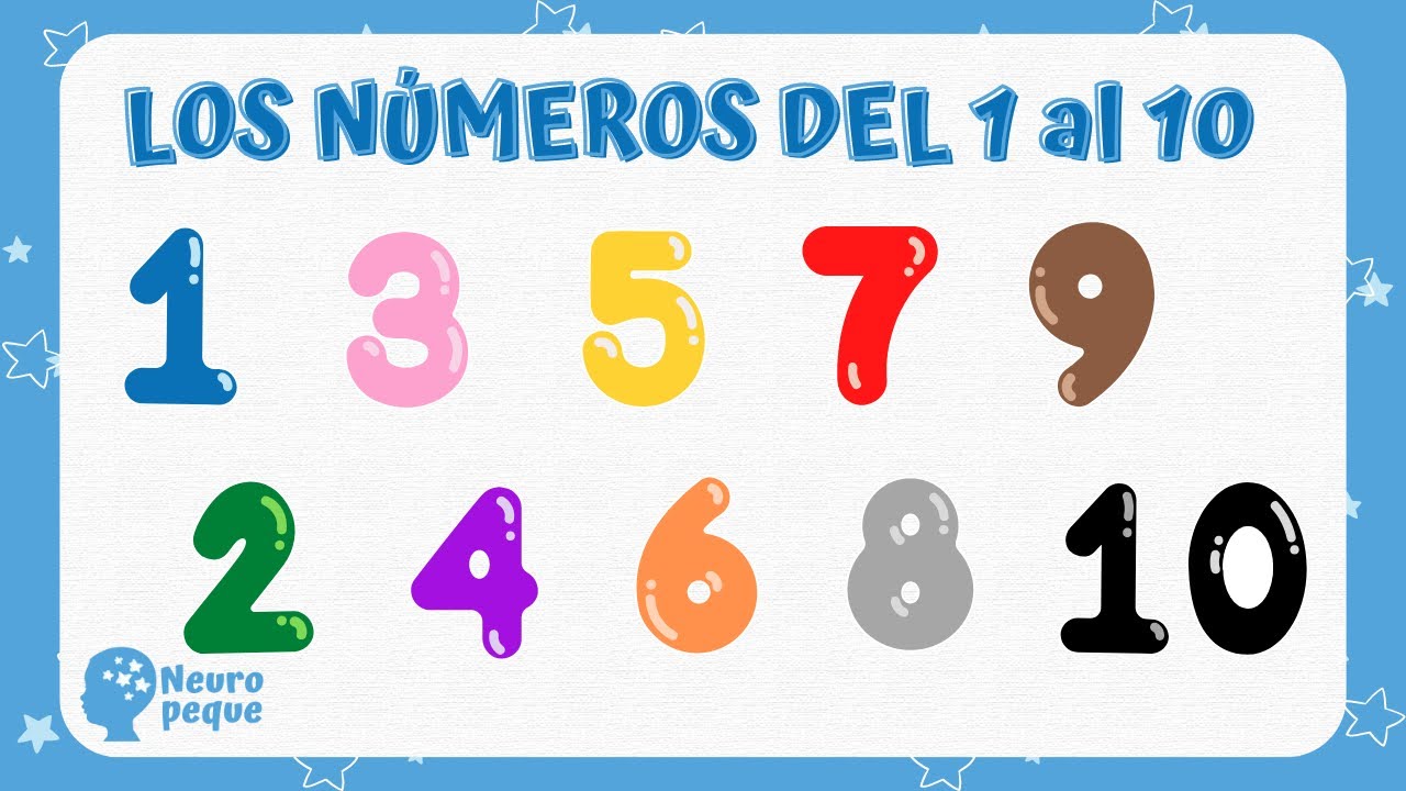 Actividades de NÚMEROS para Niños 🔢👶🏼👧🏼 Aprendemos los números del 1 al ...