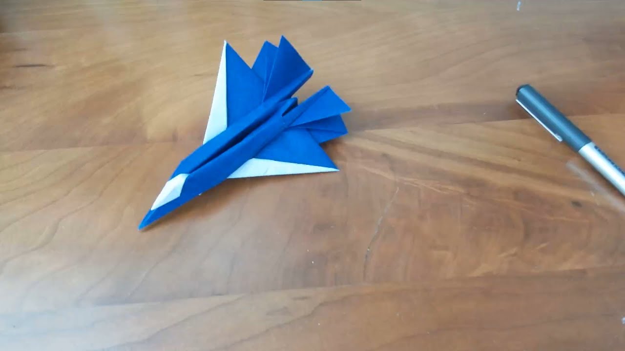 Origami Tutorial | Origami Fighter Jet Episode 3 | DIY Handmade - YouTube