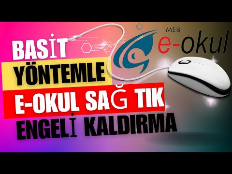 E OKUL SAĞ TIK YASAĞI KALDIRMA ÇÖZÜM! MACBOOK VE WİNDOWSTA ÇALIŞIYOR. #Okulöncesi #eokul #yasak #meb