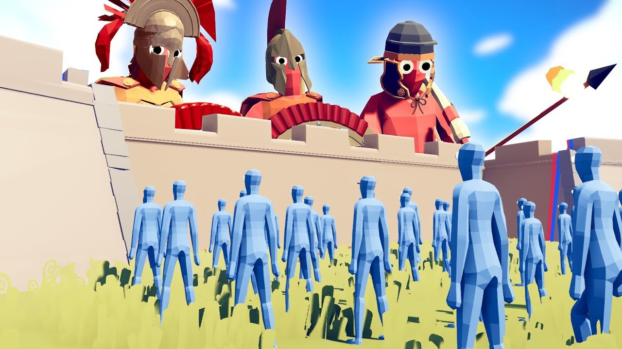 They Created a CASTLE FORTRESS In TABS So We Invaded It In Totally ...