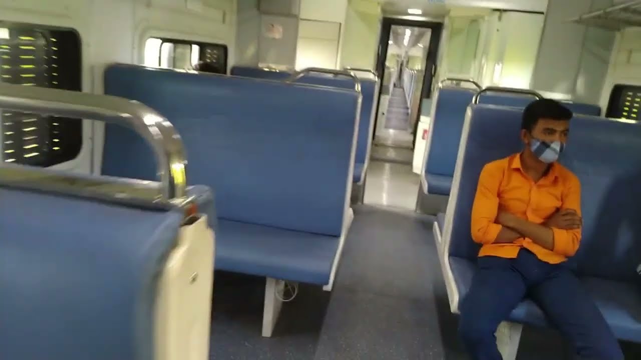 Hutatma Express new 2021 Made LHB coaches interior & details - YouTube