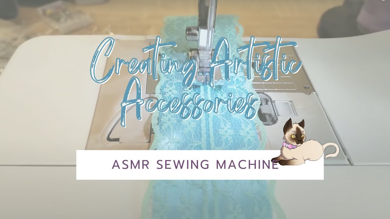 Nekollars ASMR Machine Sewing: Creating Artistic Accessories with ...
