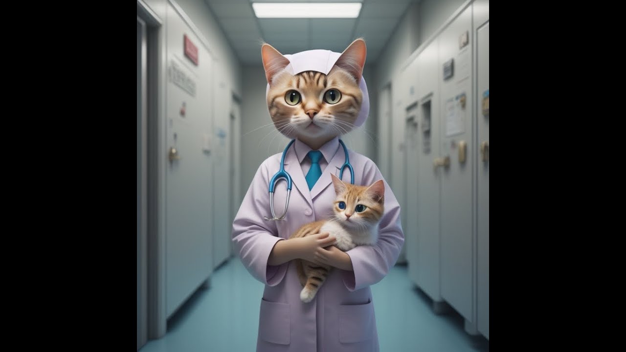 Cats doing human jobs [AI Generated] - YouTube