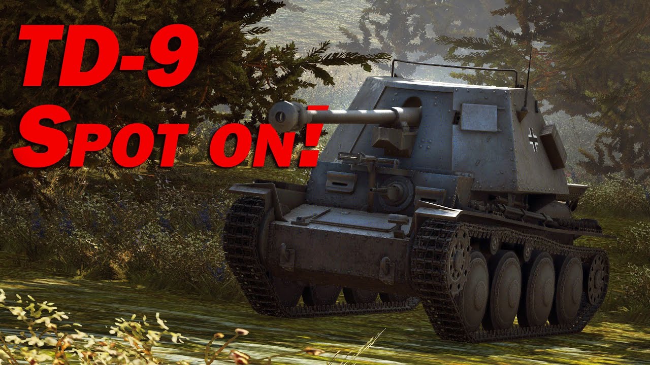 Marder38T TD-9 - Live Commentary - World Of Tanks - YouTube