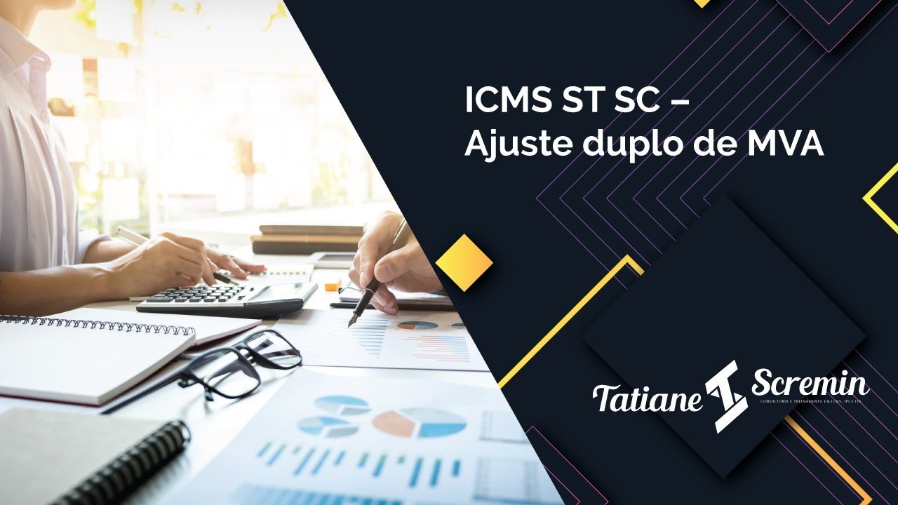 ICMS ST SC - Ajuste duplo MVA - YouTube