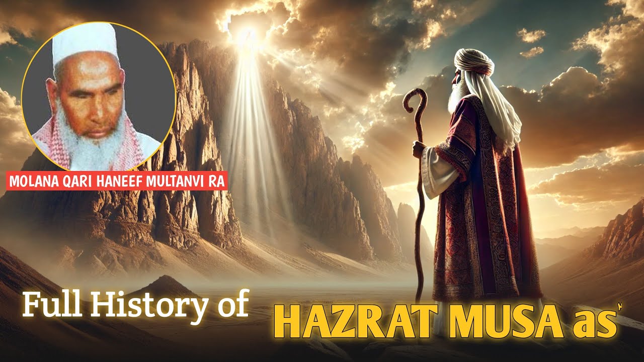 Full bayan of hazrat Musa AS by Qari haneef multani | Ramzan special ...