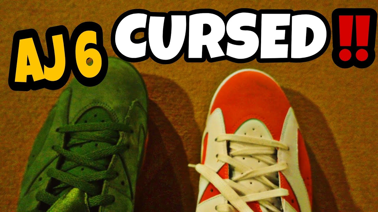 ALL JORDAN 6's are CURSED - YouTube