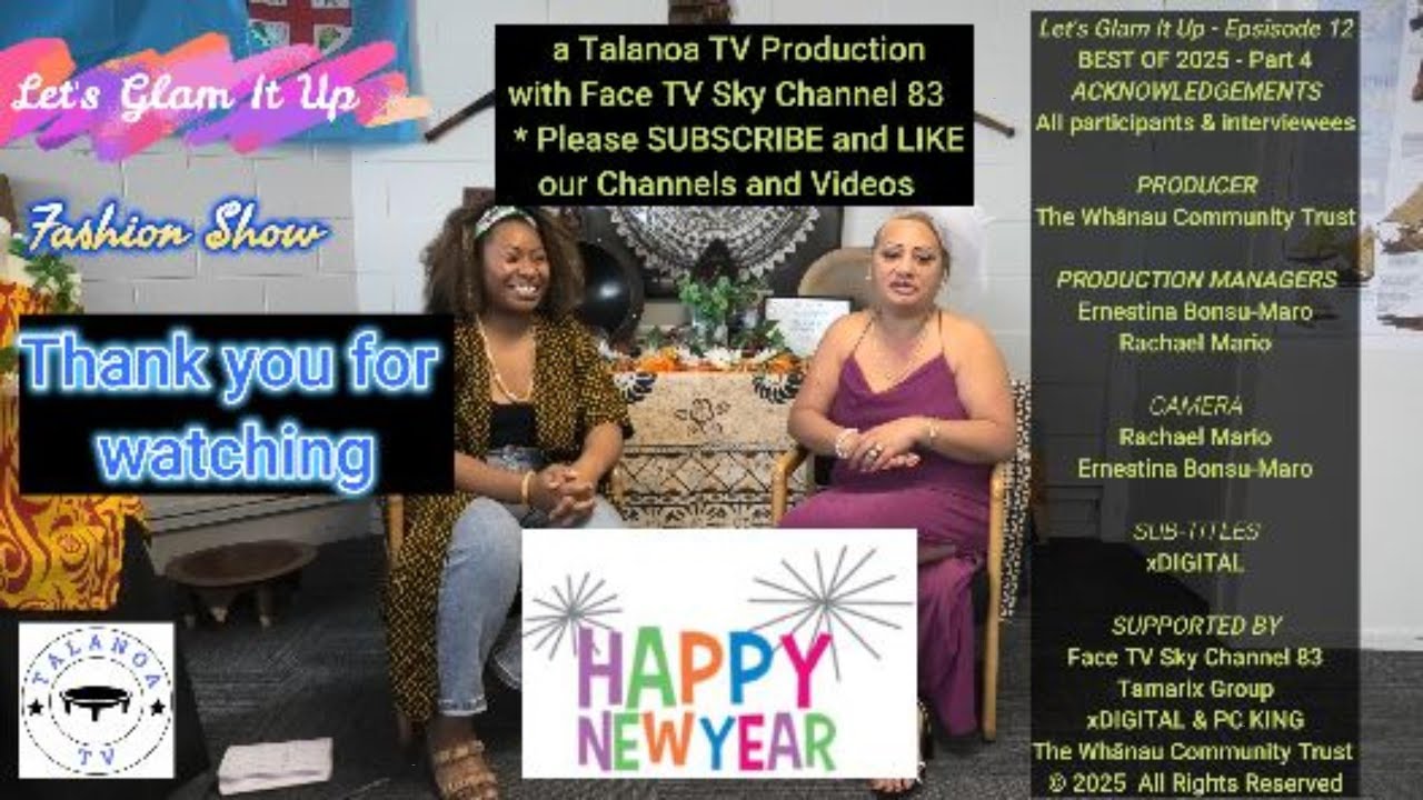 LET'S GLAM IT UP - Sky TV Channel 83 Face TV Fashion Show Episode 12 ...