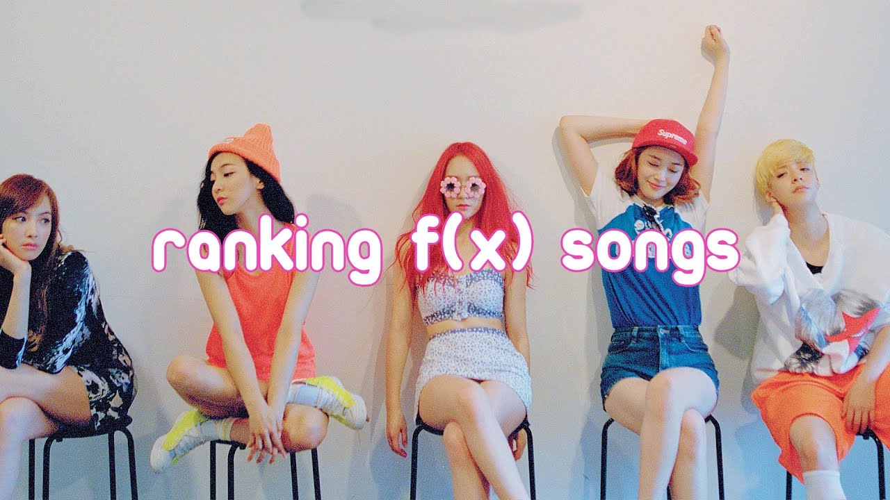 ranking every f(x) song - YouTube