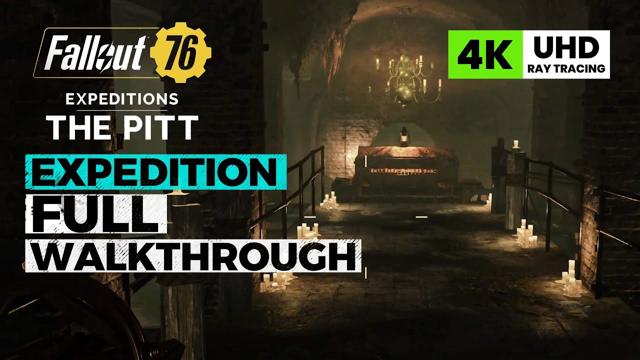 Fallout 76: The Pitt | The Trench Expedition Walkthrough (Solo) - YouTube