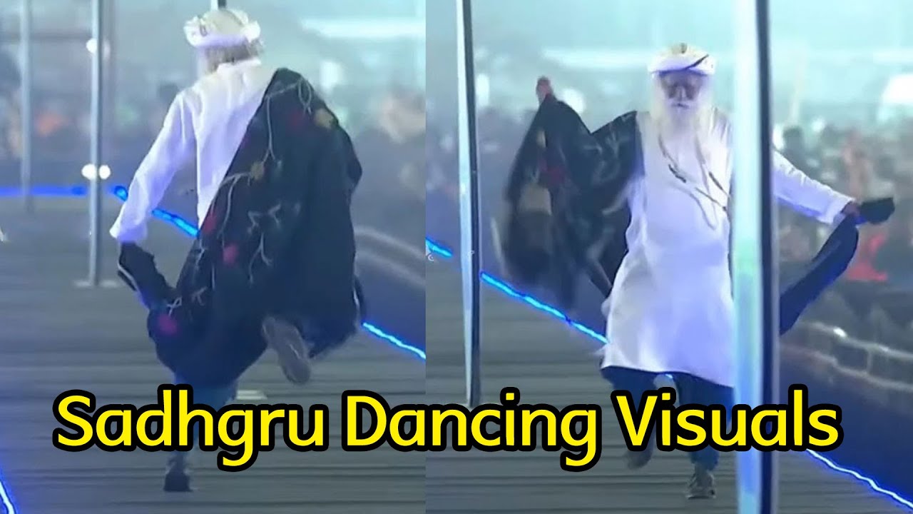 Sadhguru Dance at Isha Yoga Center | Maha Shivaratri 2022 | # ...