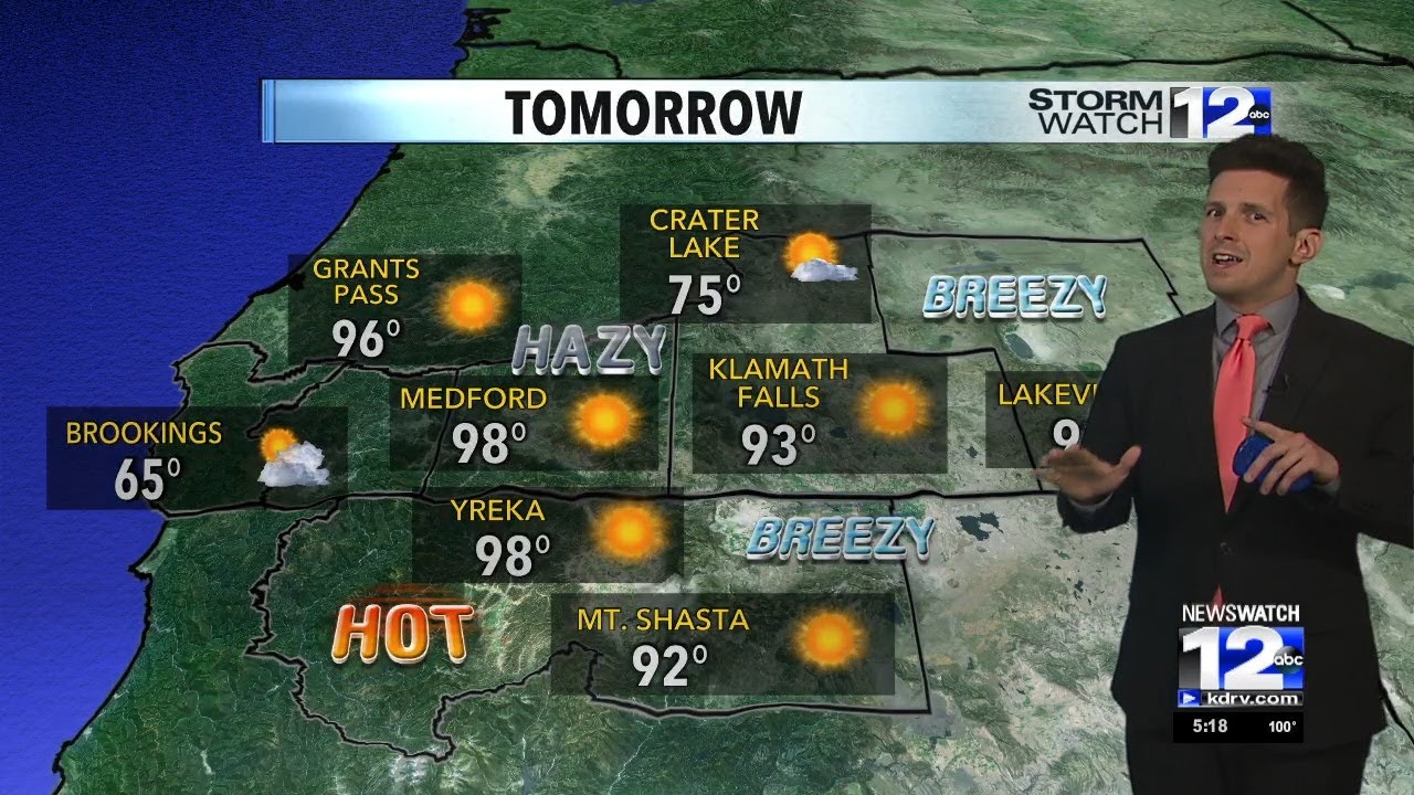 Sunday, August 4th Evening Weather - YouTube