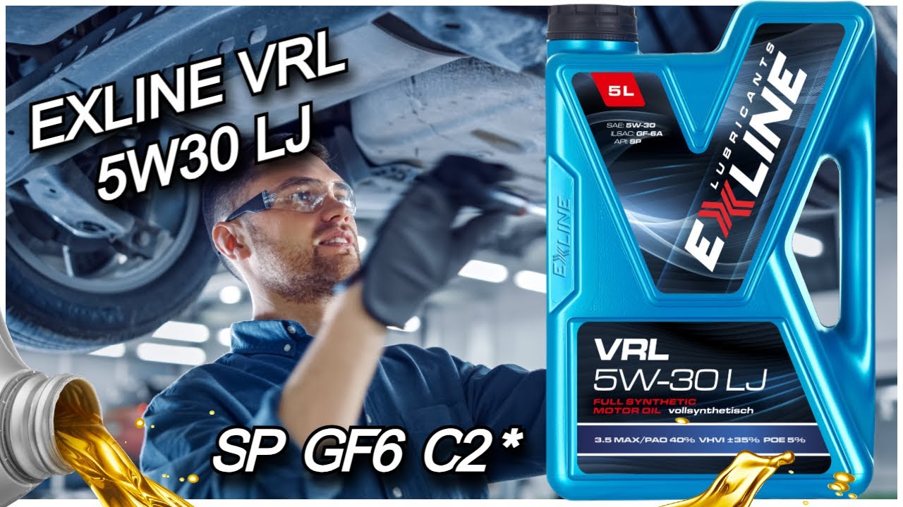NUEVO Aceite Motor Exline VRL 5w30 LJ [Análisis Laboratorio] - YouTube