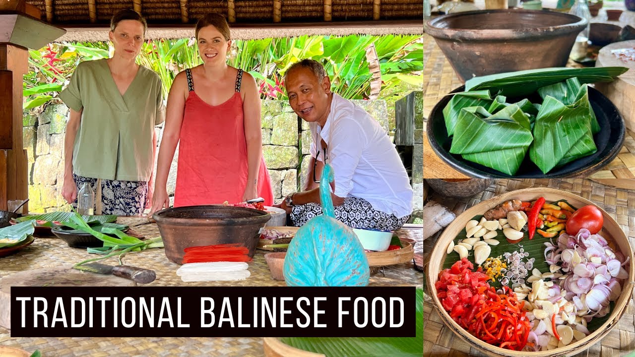 Cooking Traditional Balinese Food In A Local's Home | Ubud, Bali - YouTube