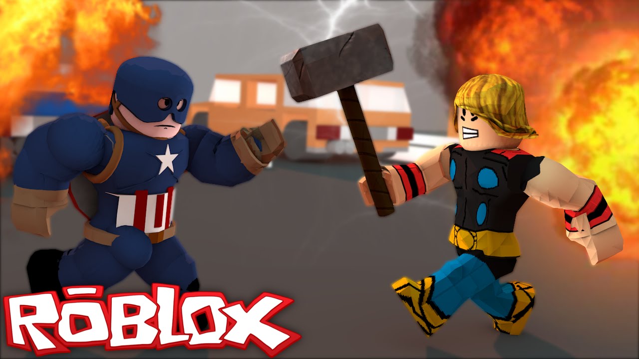 ROBLOX: BATALHA DE HERÓIS! - Classic Marvel Heroes - YouTube