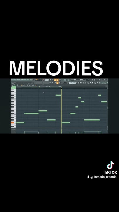 How to create melodies in fl studio for beginners - YouTube