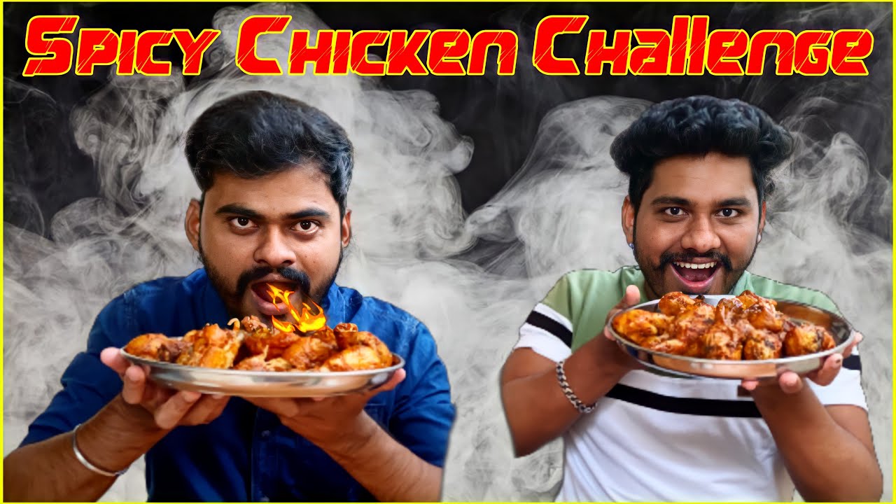 Extreme Spicy Chicken Challenge 🔥| NesamaniVlogs - YouTube
