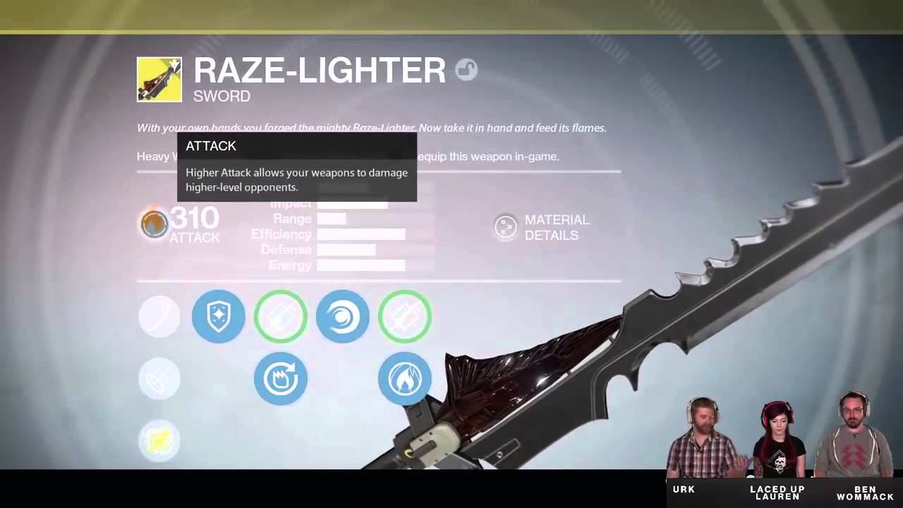 Destiny Taken King: Exotic Sword Raze-Lighter Gameplay & King's Fall ...