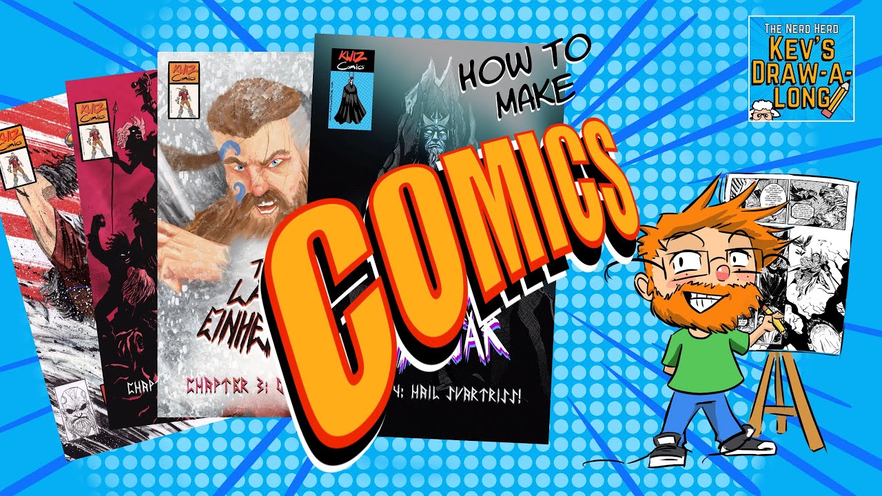 How to Easily Make Your First Comic Book - YouTube