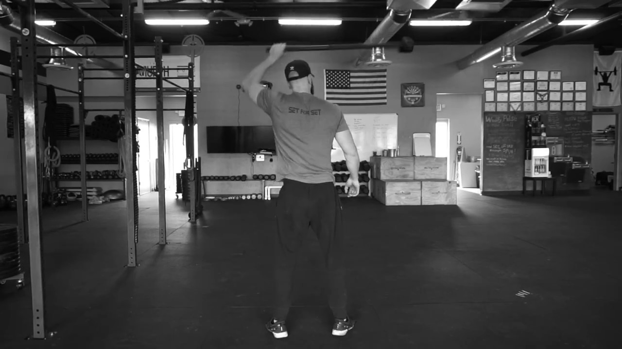 Single Arm 360s - Steel Mace Exercise - YouTube