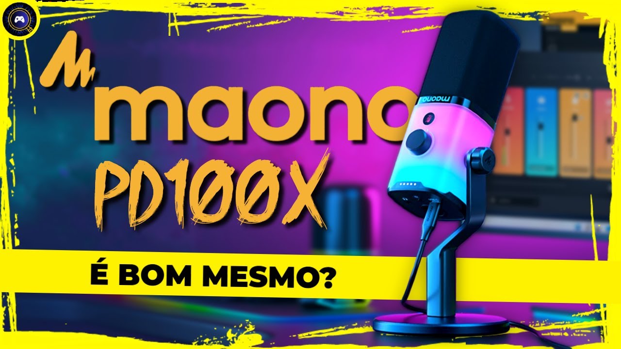Maono PD100X: MELHOR MICROFONE DINÂMICO CUSTO BENEFÍCIO EM 2025? - YouTube