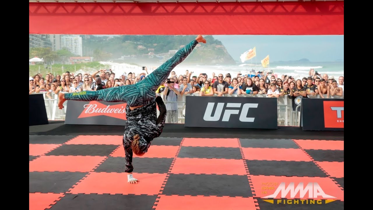 UFC 190: Ronda Rousey Open Workout Session (Complete) - YouTube