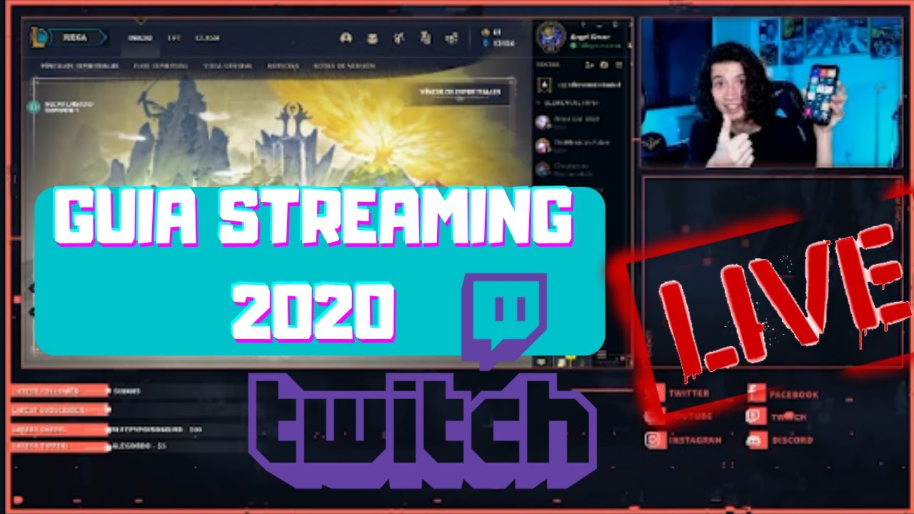 Cómo hacer Streaming! 2021 Guía para empezar en Twitch, Youtube o FB ...