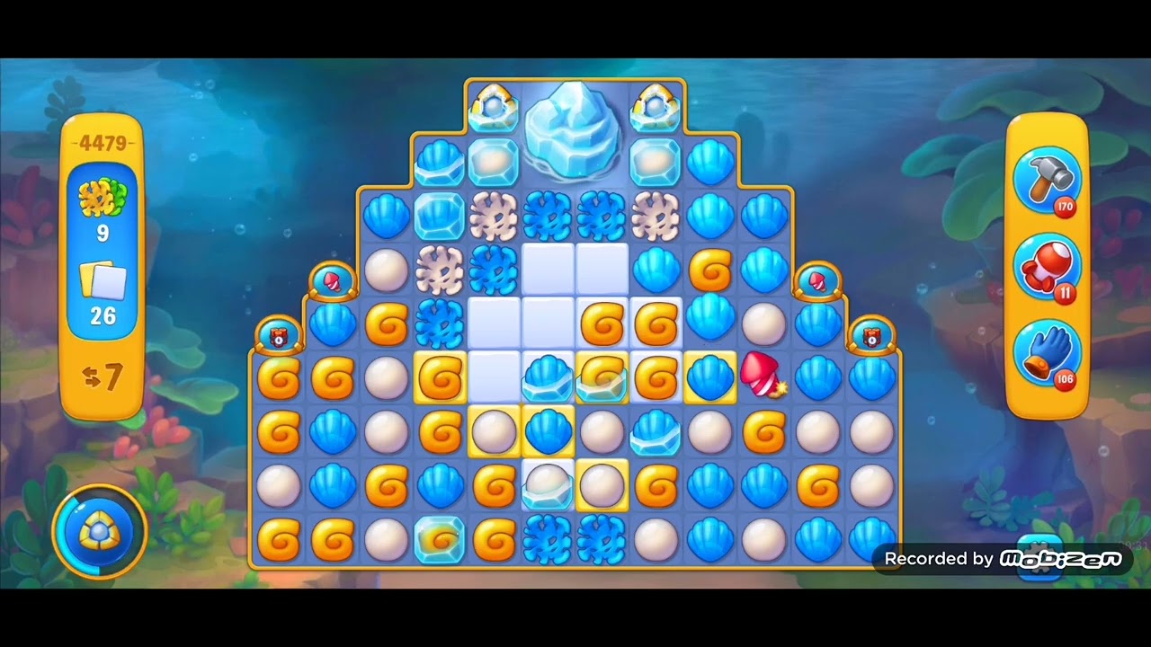 Fishdom level 4479. NOboosters - YouTube