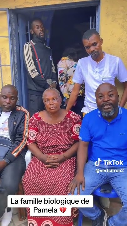 Histoire y a la dame Pamela, elle est mort au Cameroun se conjugue, sa famille est Pamela et la ...