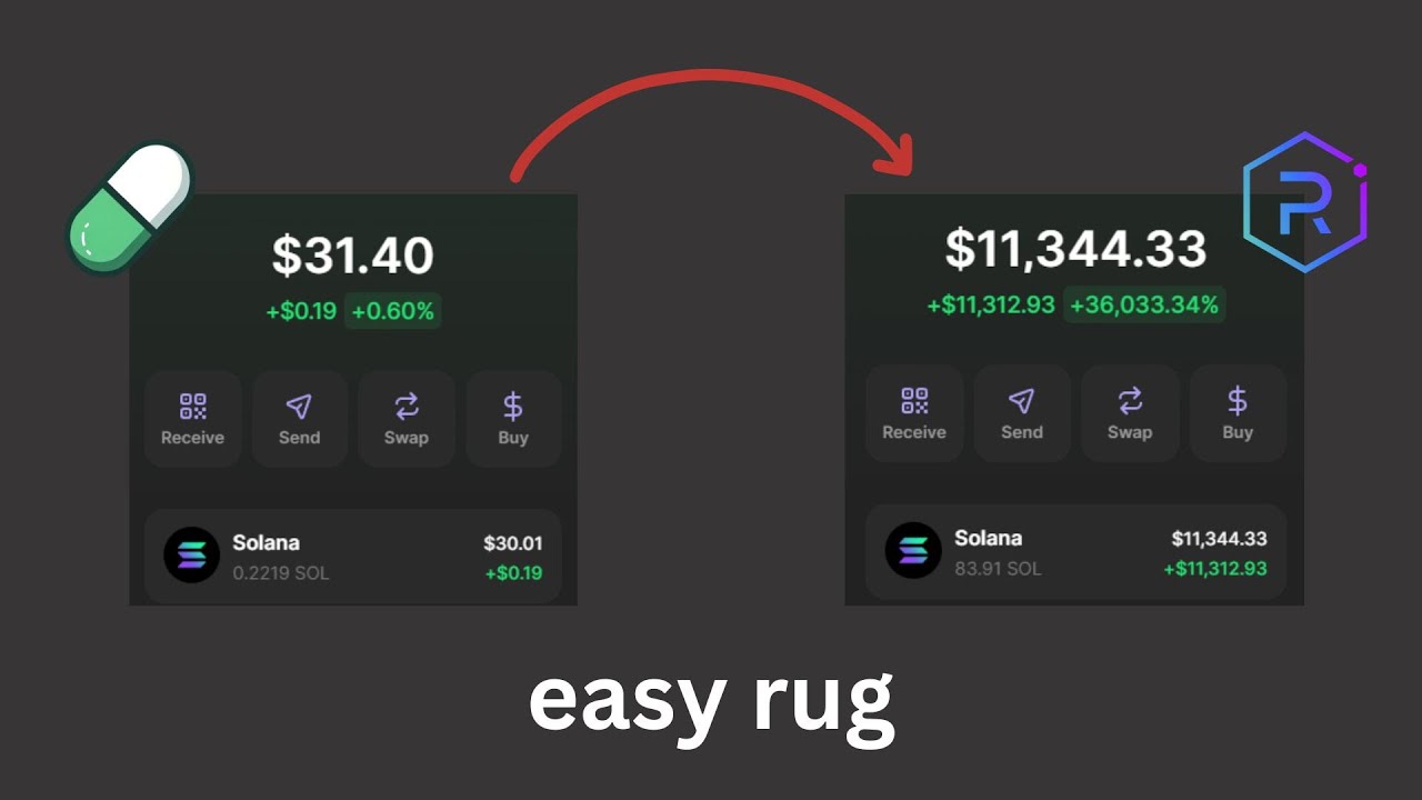 How to Rug Pull Solana Meme Coins and Make $10k+ - YouTube
