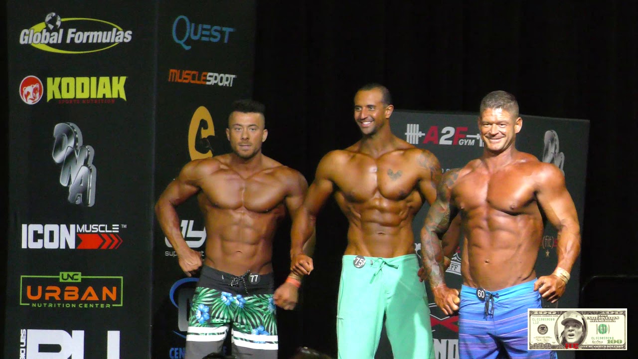 Mens Physique Open Class F Over 6 ft NPC Qualifier L A Fit Expo 2019 ...