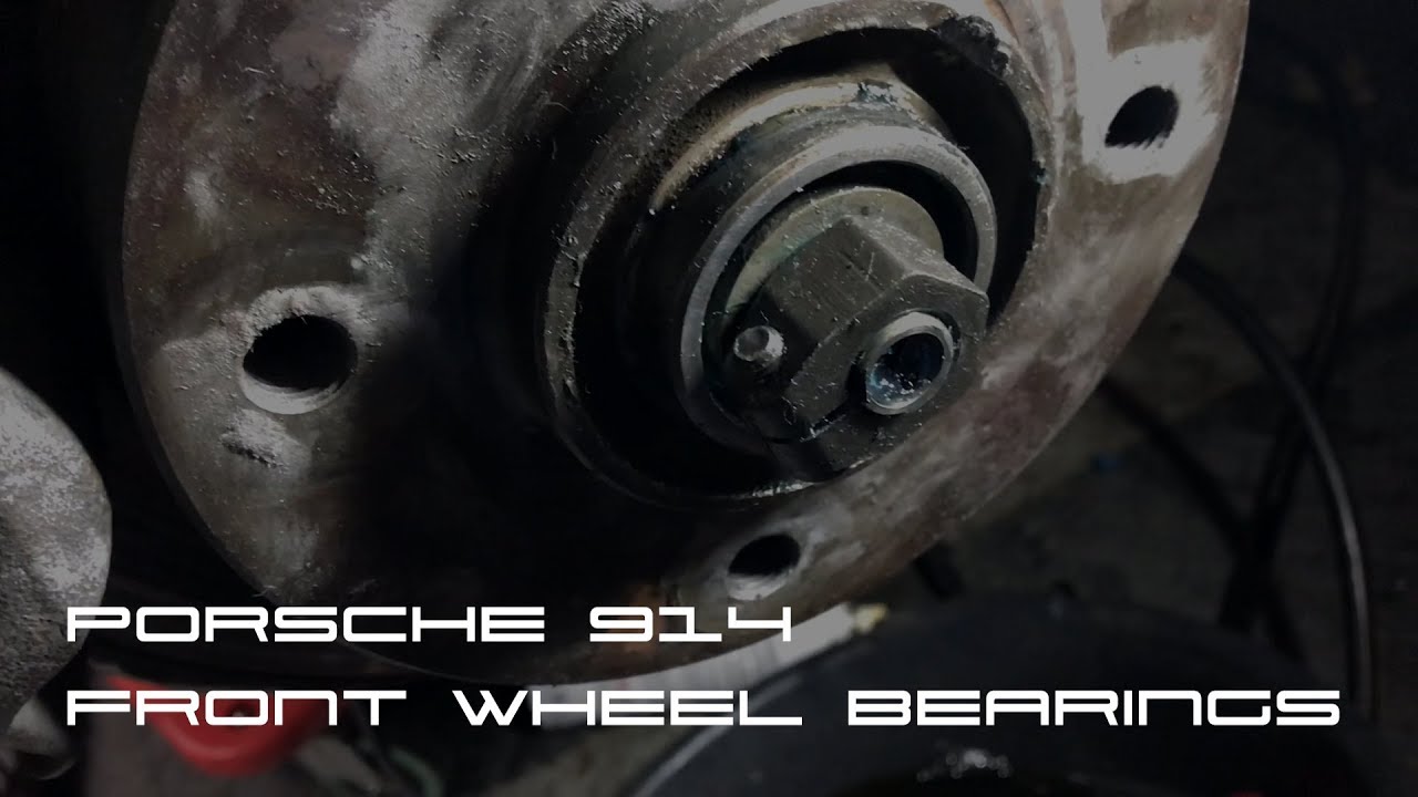 Porsche 914 Front Wheel Bearing Installation - YouTube