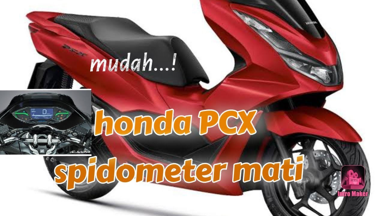 Spidometer PCX mati?...... gampang - YouTube
