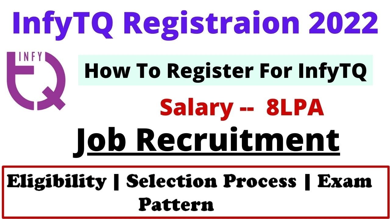 Infytq 2022 Registration - How to register for infytq 2022 | latest off ...