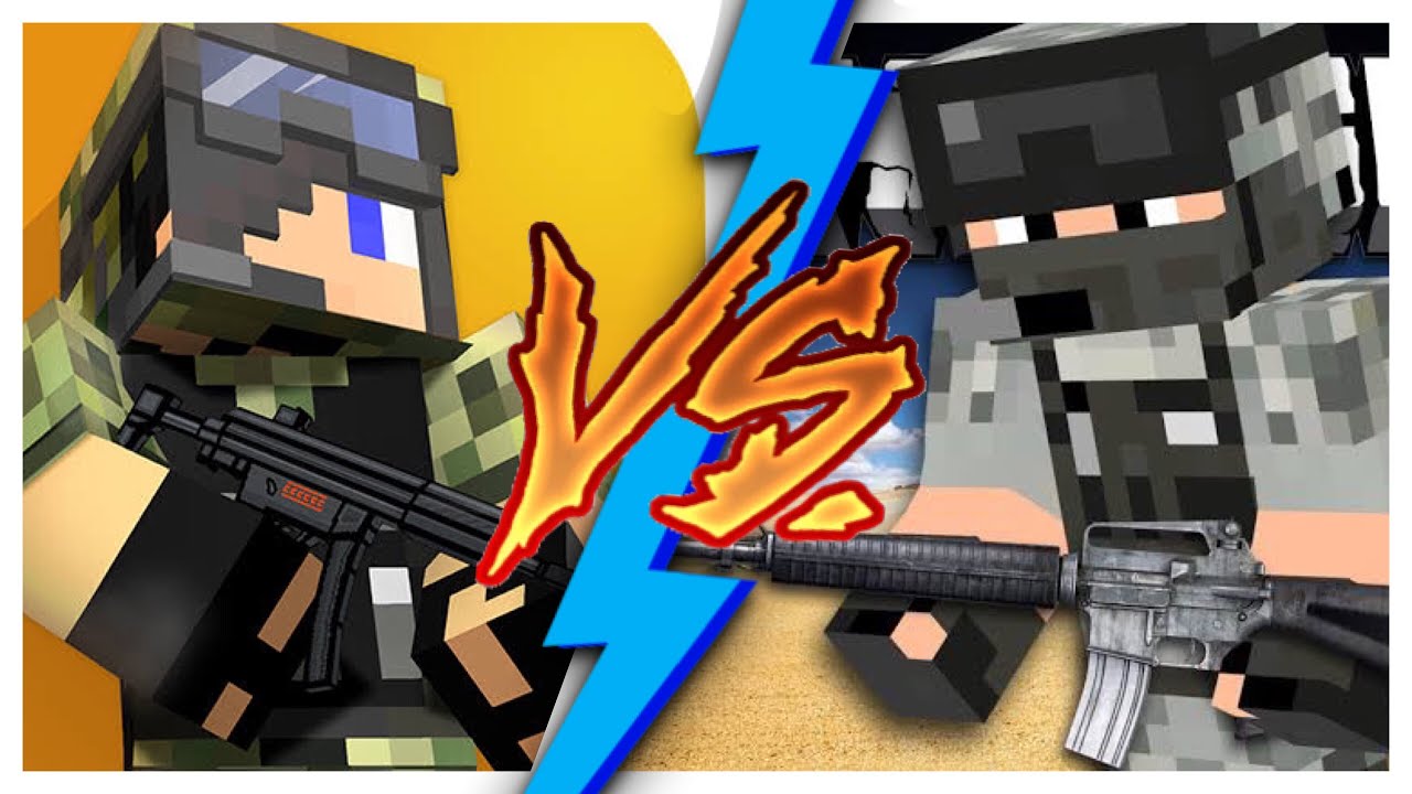 Soldiers Vs Terrorist (Minecraft) - YouTube