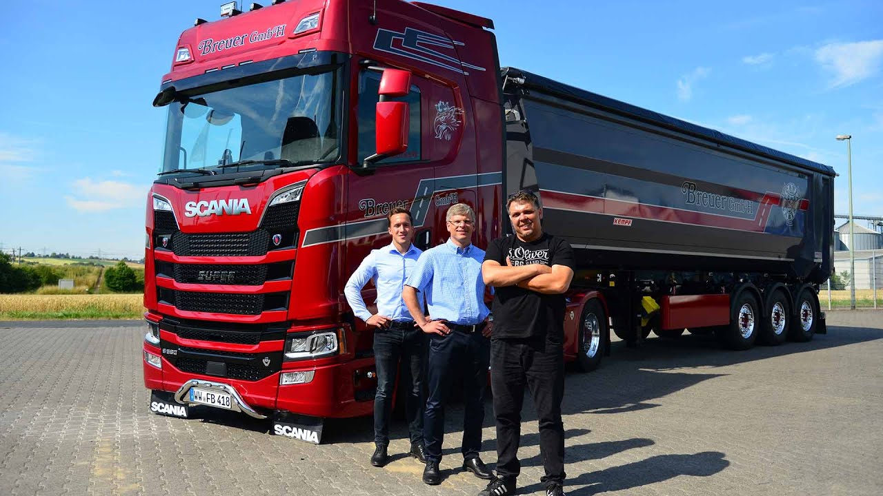 Spedition Breuer - Erfahrung mit Scania Finance - YouTube