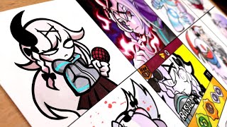 Drawing RASAZY in Differents Styles ( FRIDAY NIGHT FUNK... | Doovi