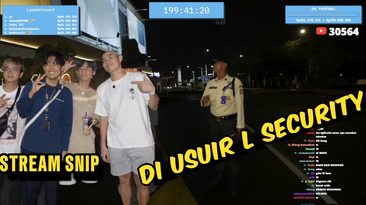 MARAPTHON-IRL MALAH DI USIR SECURITY WKWKWK - YouTube